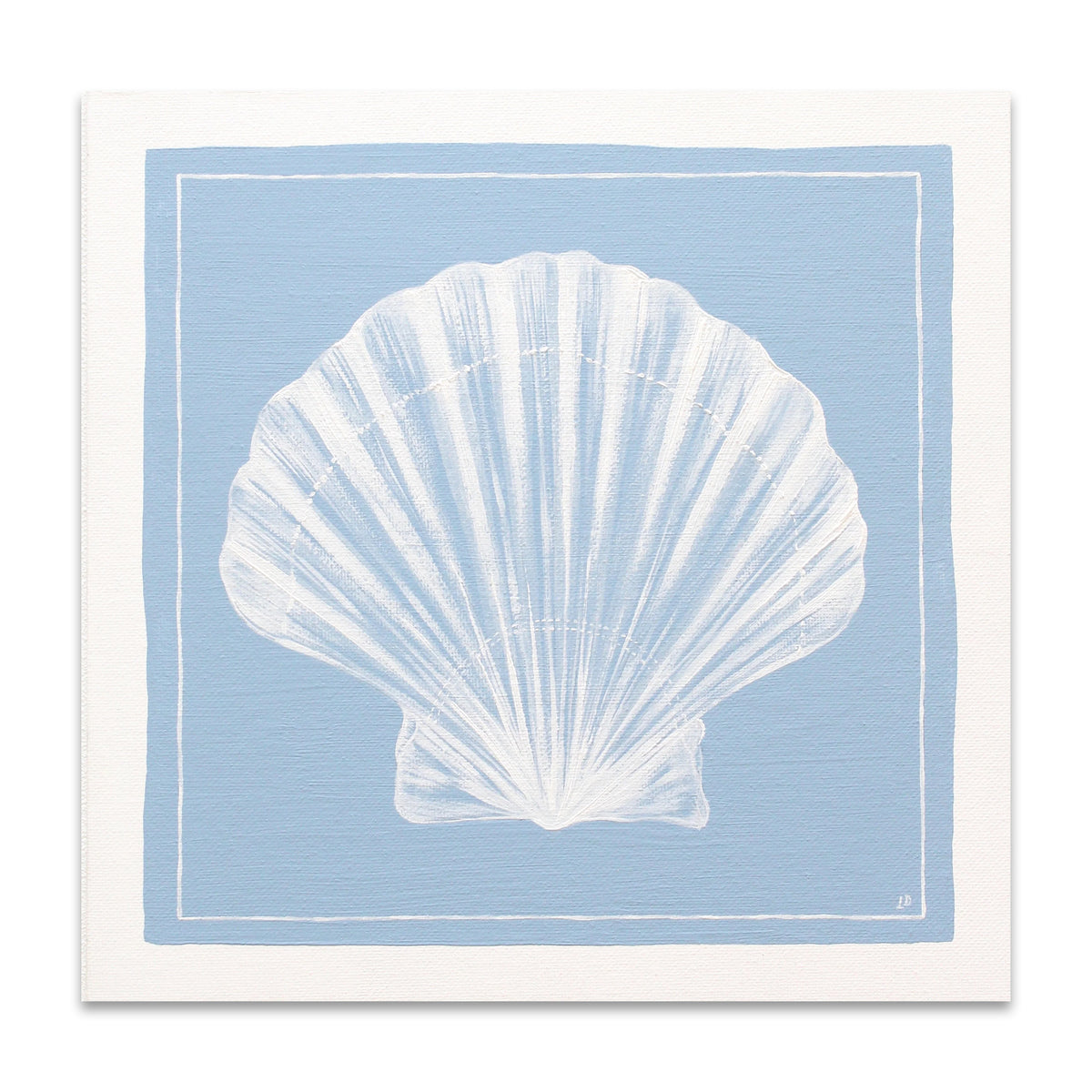 'Scallop Shell' Original Painting – Laurie Duncan Art