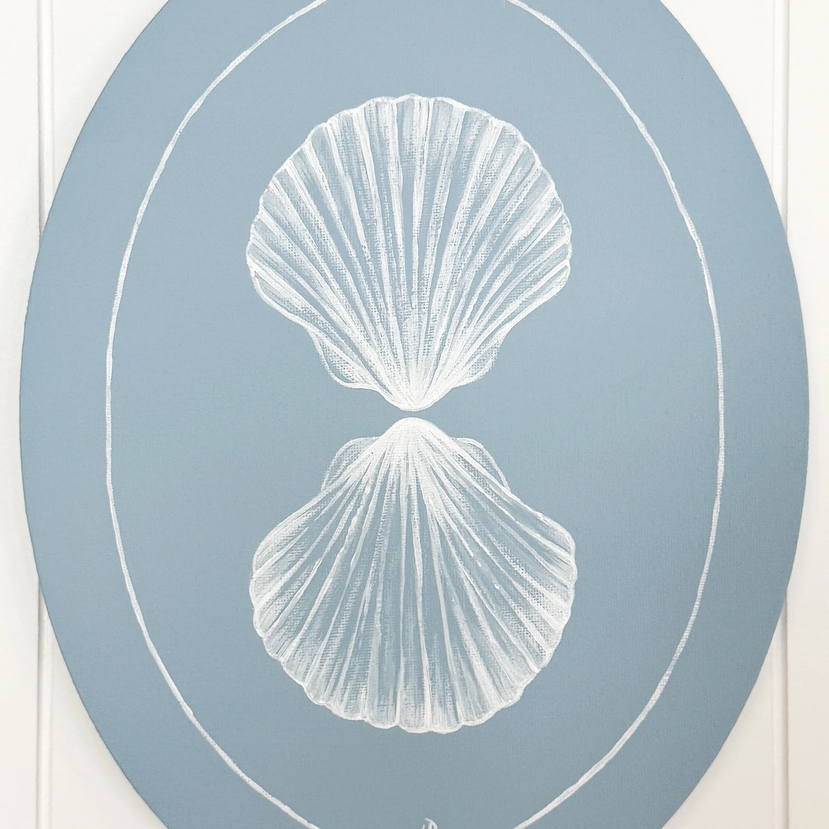 'Scallop Shell Reflection' Original Painting – Laurie Duncan Art